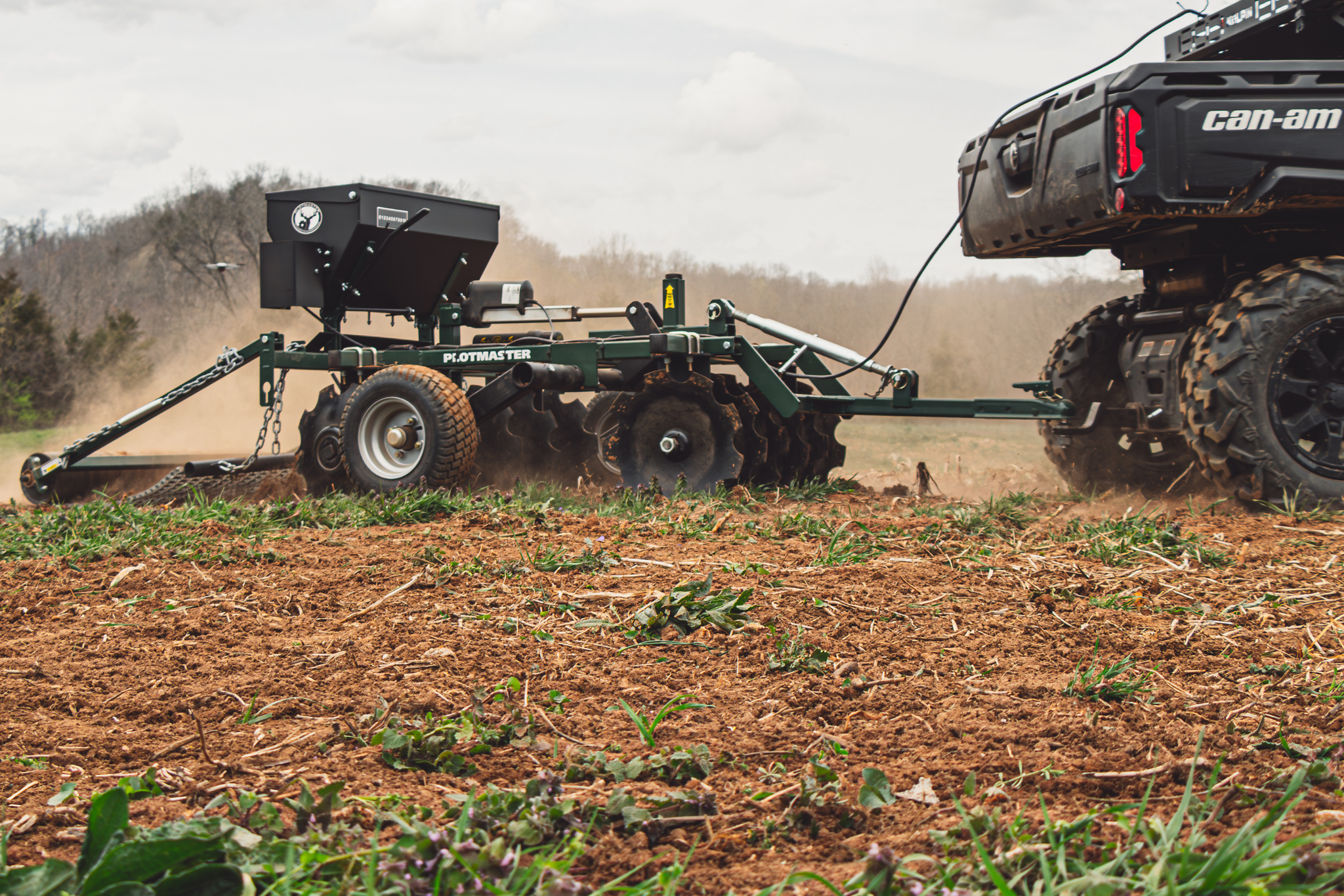 Plotmaster Hunter 400 All-in-One Food Plot System for Hunters
